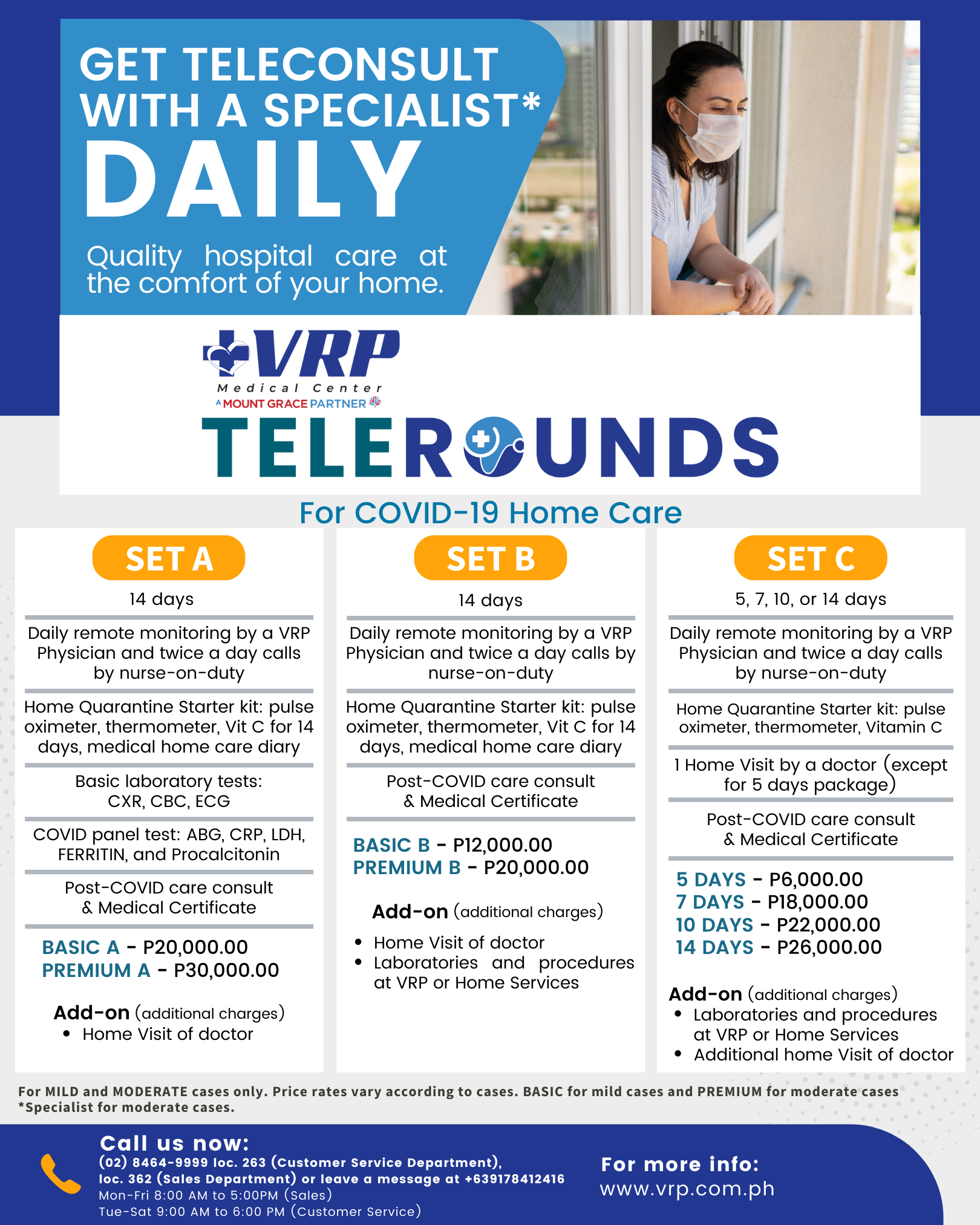 VRP Medical Center’s Telerounds Home Quarantine Care