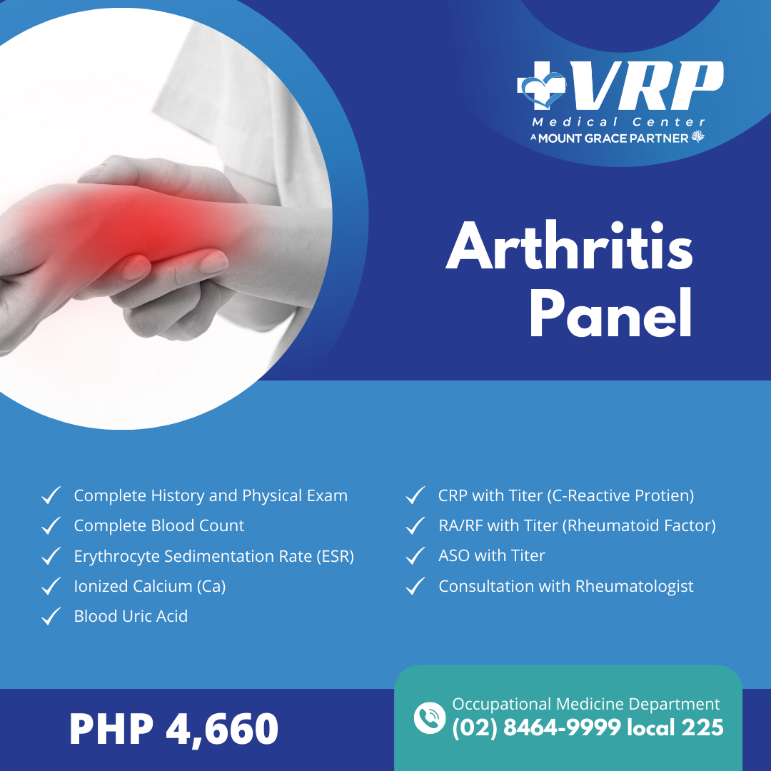 VRP Medical Center’s Executive Check up and Healthcare Packages