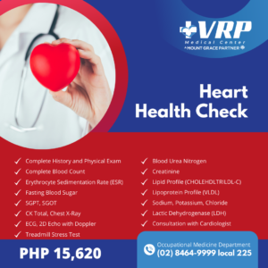 VRP Medical Center’s Executive Check up and Healthcare Packages