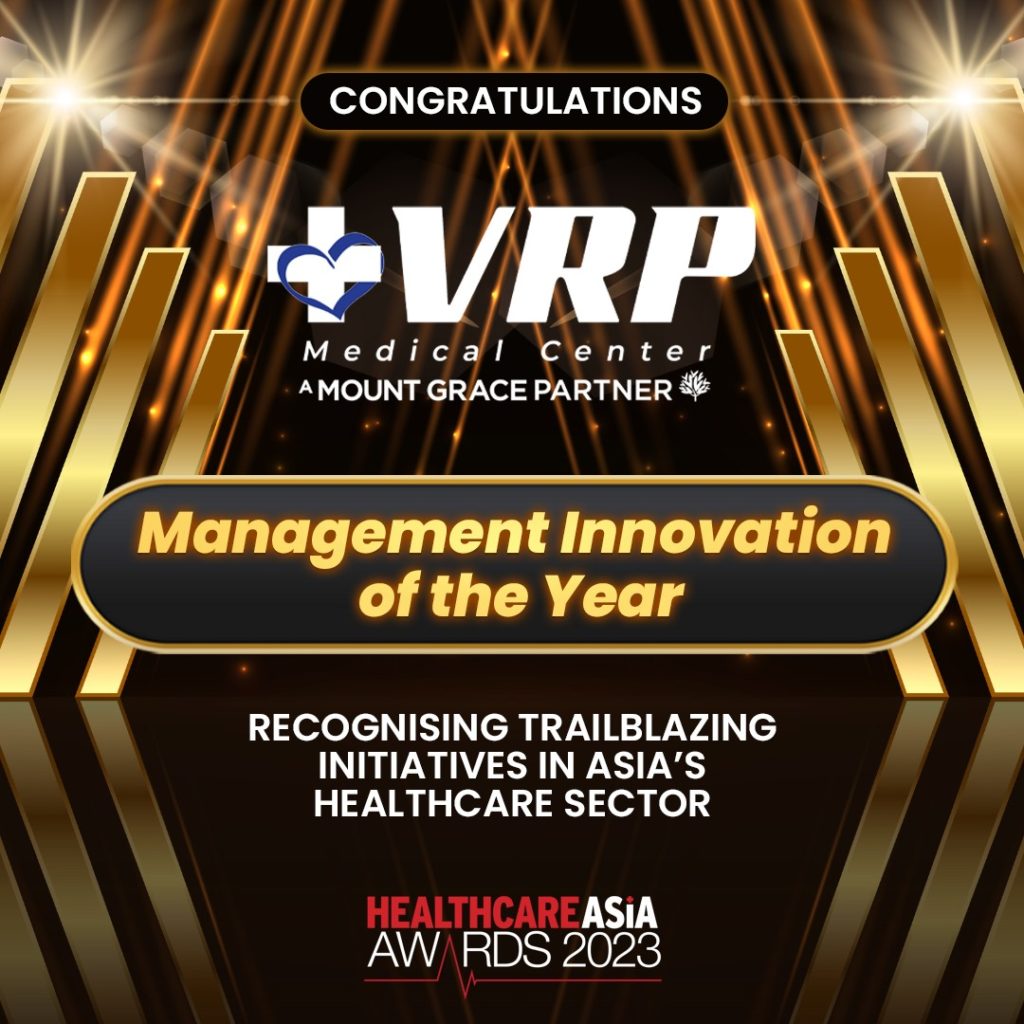 VRP Medical Center bags 2023 Healthcare Asia Management Innovation of ...